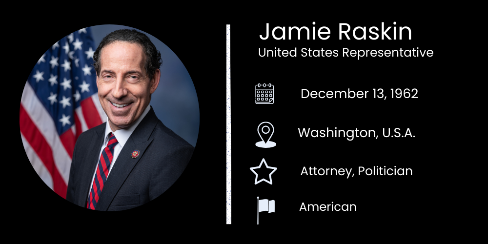 Jamie Raskin Age Height Health Wife Son Net Worth