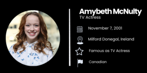 Who is Amybeth McNulty?