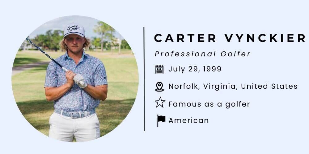 Carter Vynckier Biography, Net Worth, Age, Height, Wife, Career