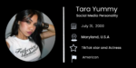 Tara Yummy is a well-known social media influencer, YouTuber, and ...