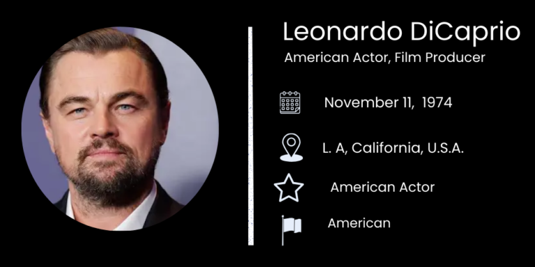 Leonardo DiCaprio is an American actor, film producer , and ...