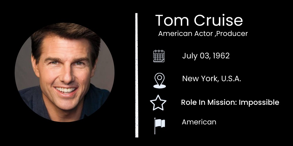Tom Cruise Biography, Height, Age, Family, Girlfriend, Net Worth and Career