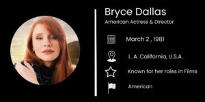 Who is Bryce Dallas Howard?