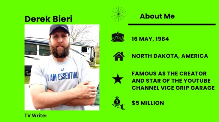 Derek Bieri Wiki, Height, Age, Family, Wife, Net Worth and Career ...