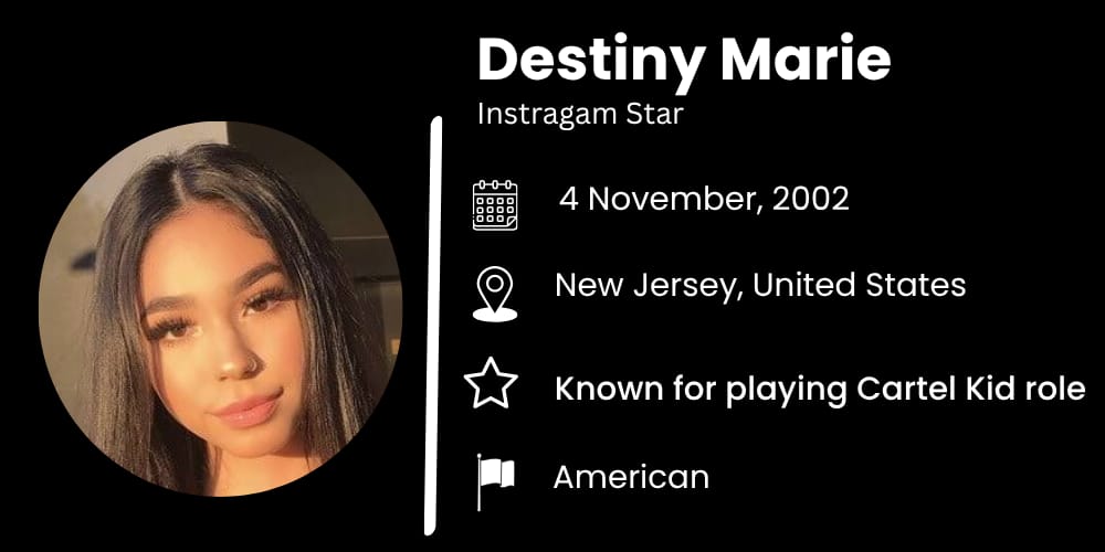 Destiny Marie Wiki, Height, Age, Family, Boyfriend, Net Worth and Career